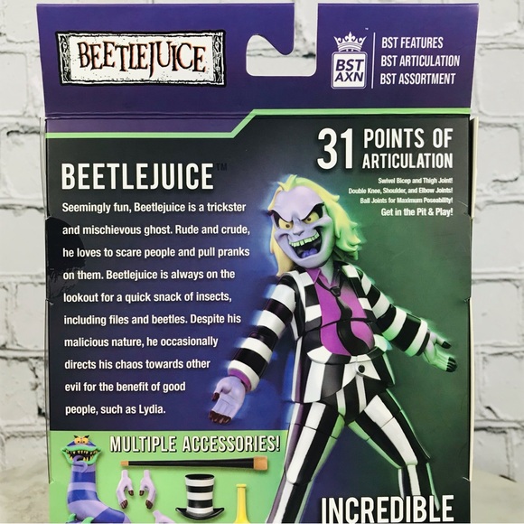 BST AXN | Toys | Beetle Juice Classic Retro Bst Axn Cartoon Animation ...